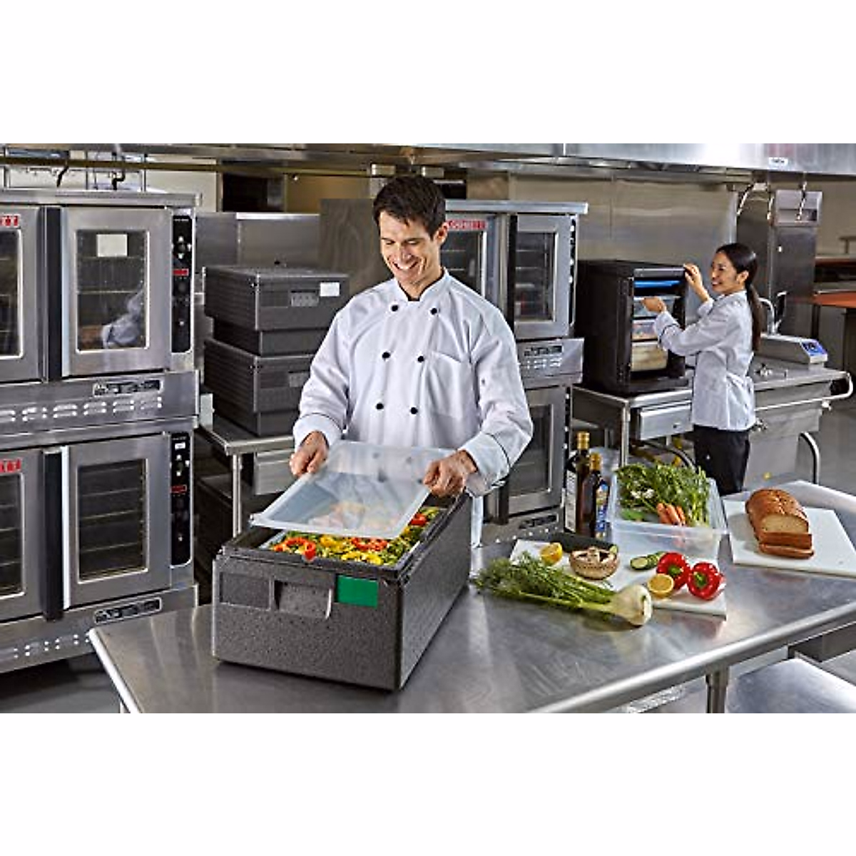 Cambro EPP160SW110 Cam GoBox Full-Size Top Load 6" Deep Case of 1