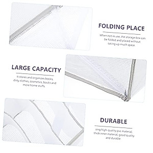 DOITOOL 1pc Jeans Storage Box Clothing Storage Bins Vanity Storage Drawers Storage Dividers Sock Storage Box Cloth Storage Bins Underwear Drawer Organizer Cloth Storage Box Foldable Box