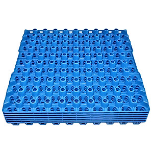 6 RITE FARM PRODUCTS 90 Egg Plastic Trays for Quail Pigeon Dove Bird Flat Carton