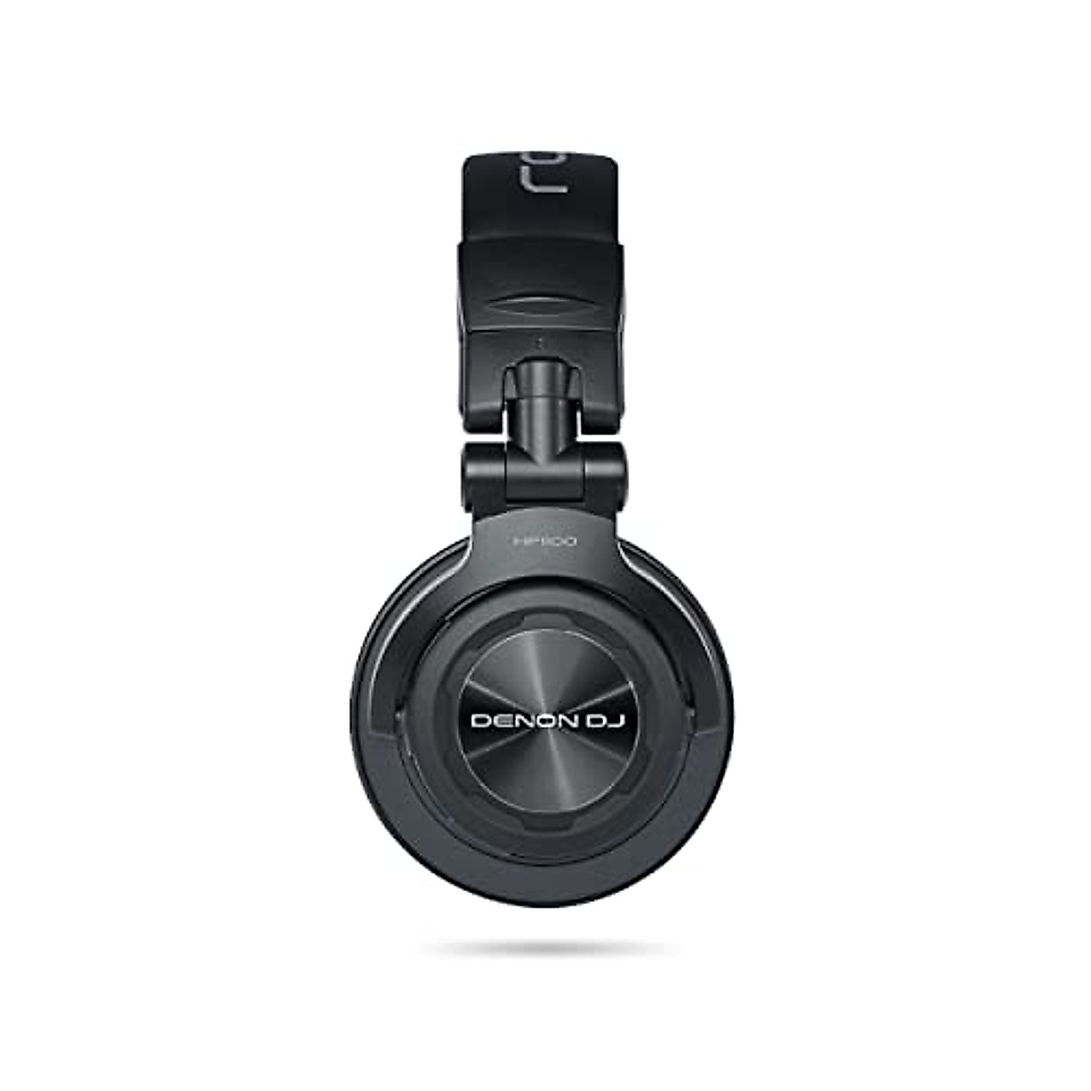 Denon DJ HP1100 | Professional Over-Ear DJ Headphones with 180-degree Cup Swivel & Leather Carry Bag (53mm driver / 3500mW input)