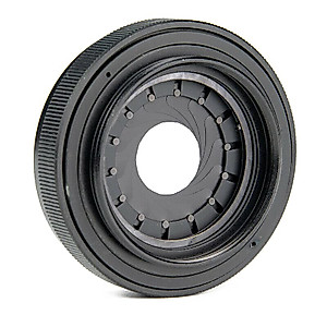 Adjustable 1.5-26mm Iris Diaphragm M30 to M37 Camera Lens Module Adapter Ring