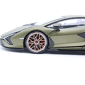 Bburago Lambor Sian FKP 37 Green 1/18 Diecast Model Car by Bburago 11046