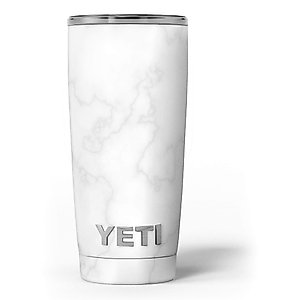 Design Skinz Slate Marble Surface V49 - Skin Decal Vinyl Wrap Kit Compatible with The Yeti Rambler Cooler Tumbler Cups