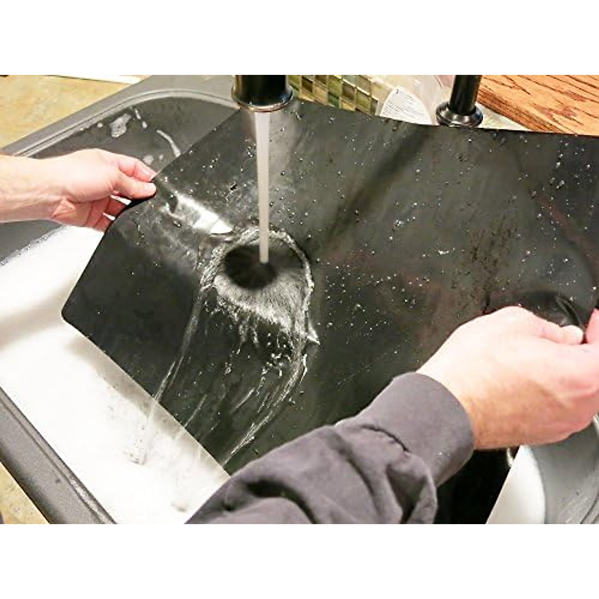 FitFabHome 3 Pack Large Non Stick Oven Liners Mat BPA and PFOA Free, Protect the Bottom of Electric or Gas Oven Toaster Oven Stovetop Air Fryer Grill…