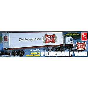 AMT Fruehauf 40' Semi Trailer (Miller Beer) 1:25 Scale Model Kit