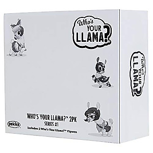 Who's Your Llama Llama Toys Surprise Figures! Series #1-12 Different Collectible Figures! Assorted - Perfect for Birthday Party Favors, Christmas or Hanukkah [Amazon Exclusive 2-Pack]