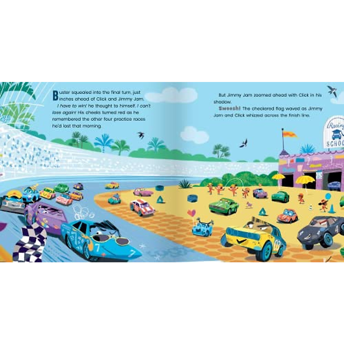 Buster Gets Back on Track (Buster the Race Car)