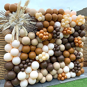 White Sand Balloons 5 Inch 50 Pcs Cream White Party Balloons for Baby Shower Wedding Happy Birthday Decoration Off White Helium Balloons