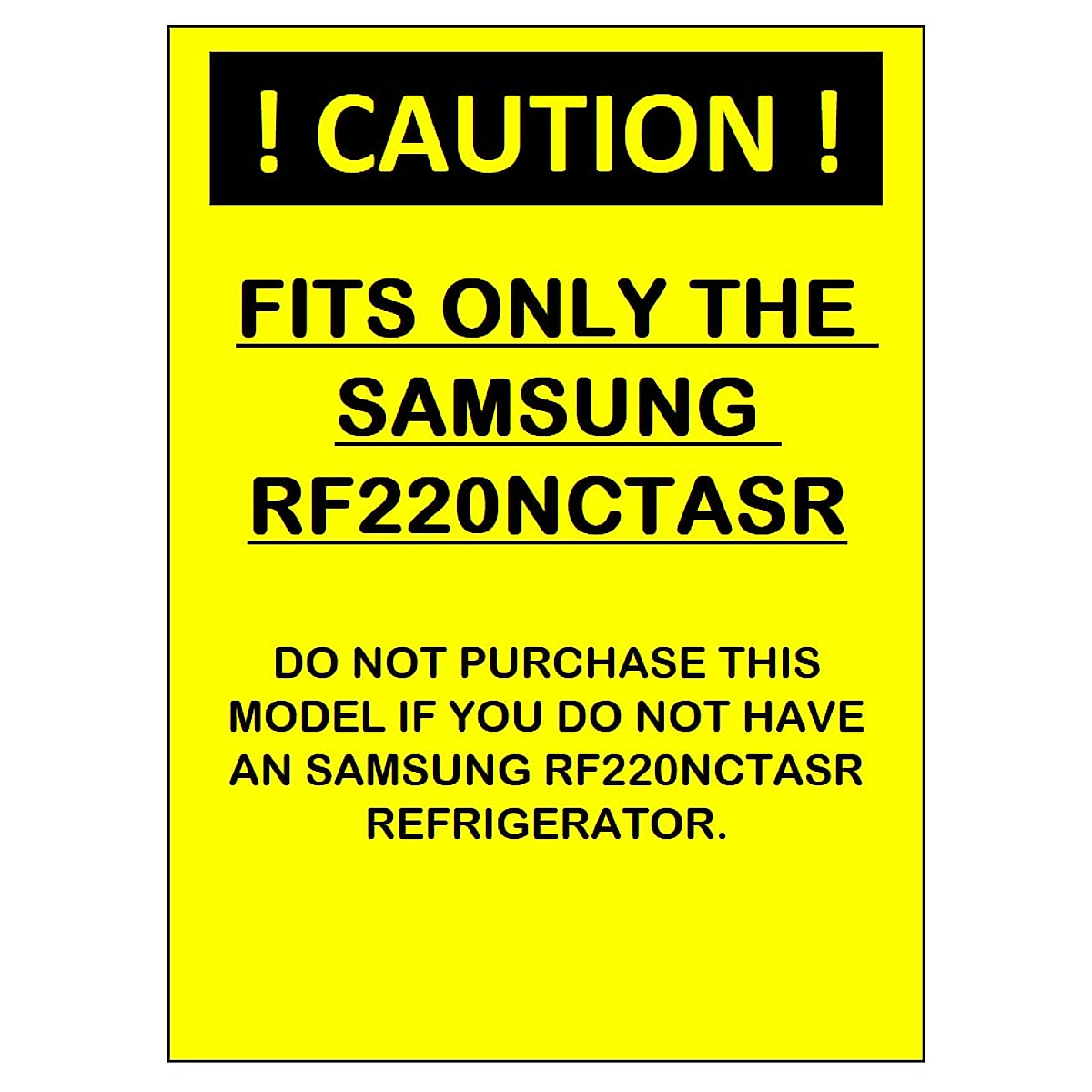 Fridge Fixer for the Samsung RF220NCTASR