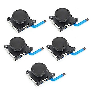 Wosune Joystick Button Materials Game Machine Joystick Button Lightweight Professional Chipsets for Switch Home Entertainment NS Controller