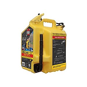 SureCan 5 Gallon Type-II Safety Diesel Container is the One Can for Work, Home, and Play, has a Flexible Rotating Spout, Self-Venting, Safety Fill Cap, Total Flow Control, Spill-Free, 5-Gallon Diesel Can, Easy to Use, 3-Year Warranty, Yellow