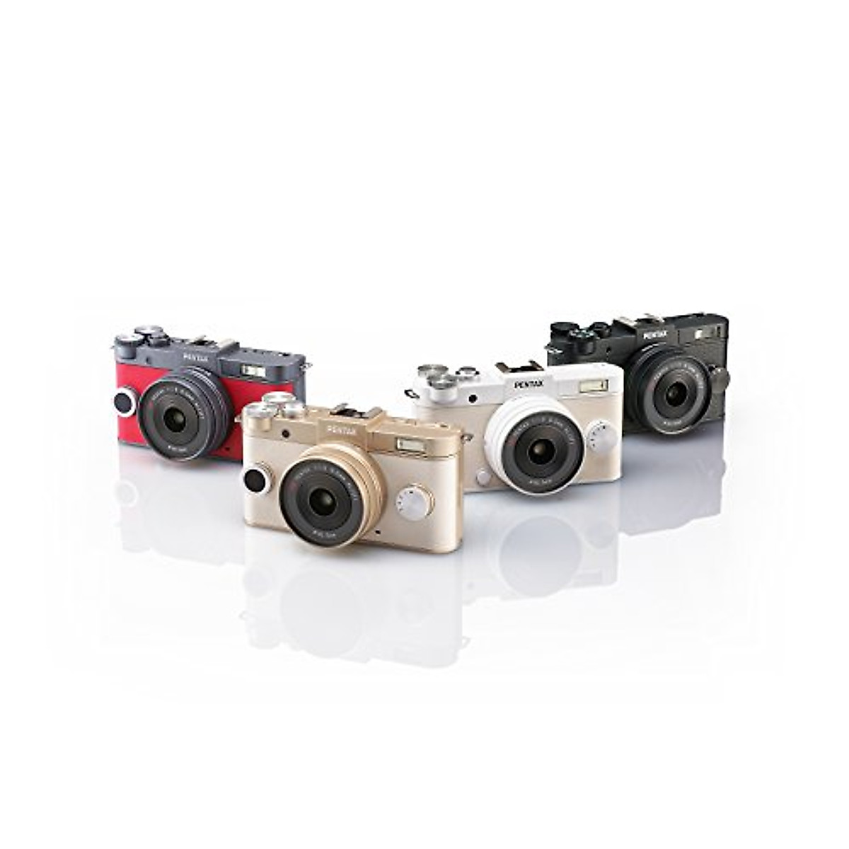 Pentax PENTAX Q-S1 02, 06 Zoom Kit (Pure White) 12.4MP Mirrorless Digital Camera with 3-Inch LCD (Pure White)