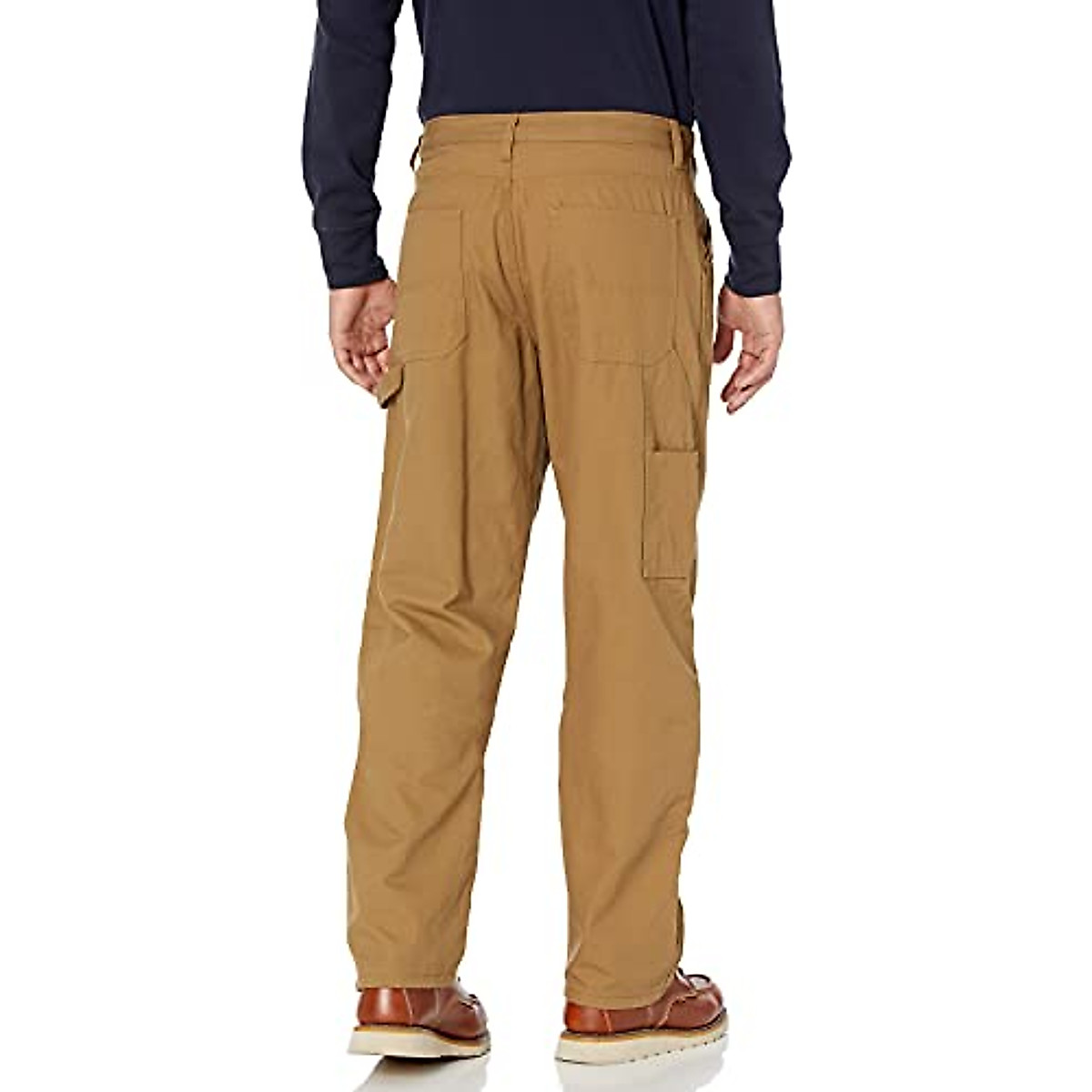 Wrangler Authentics Men's Fleece Lined Carpenter Pant,Autumn Khaki,36W X 34L