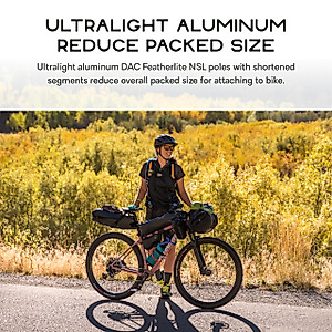 NEMO Dragonfly OSMO Ultralight Bikepacking Tent - 1-Person - Marsh/Boreal