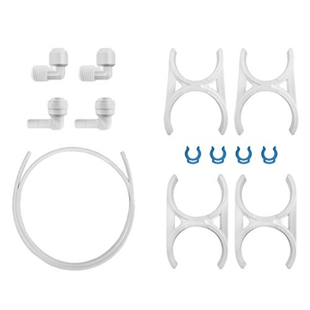 Filter Upgrade Kit for Reverse Osmosis and Under Sink Water Filtration System – Add a New Filtration Stage to Your System – Includes Adapters for ¼” Threaded and Quick Connect Filters – Express Water