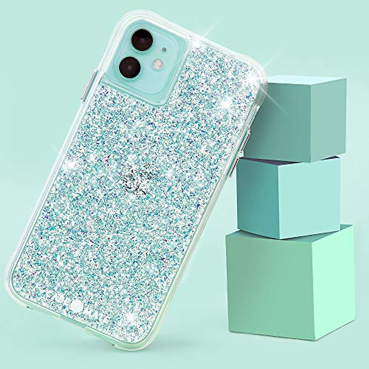 Case-Mate Twinkle - Case for iPhone 11 - Reflective Foil Elements - 6.1 inch - Stardust