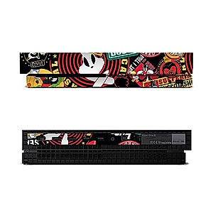 Head Case Designs Officially Licensed Looney Tunes Sticker Collage Graphics and Characters Vinyl Sticker Gaming Skin Decal Cover Compatible with Xbox One X Console