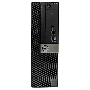 Dell 7050 Optiplex Optiplex Desktop Computer PC, Intel Quad-Core i5, 500GB SSD Storage, 16GB DDR4 RAM, Windows 10 Pro, DVD, WiFi, 24in Monitor, Wireless Keyboard and Mouse (Renewed)