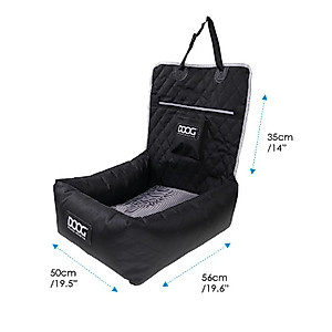 DOOG - Single Car Seat Cover - Black