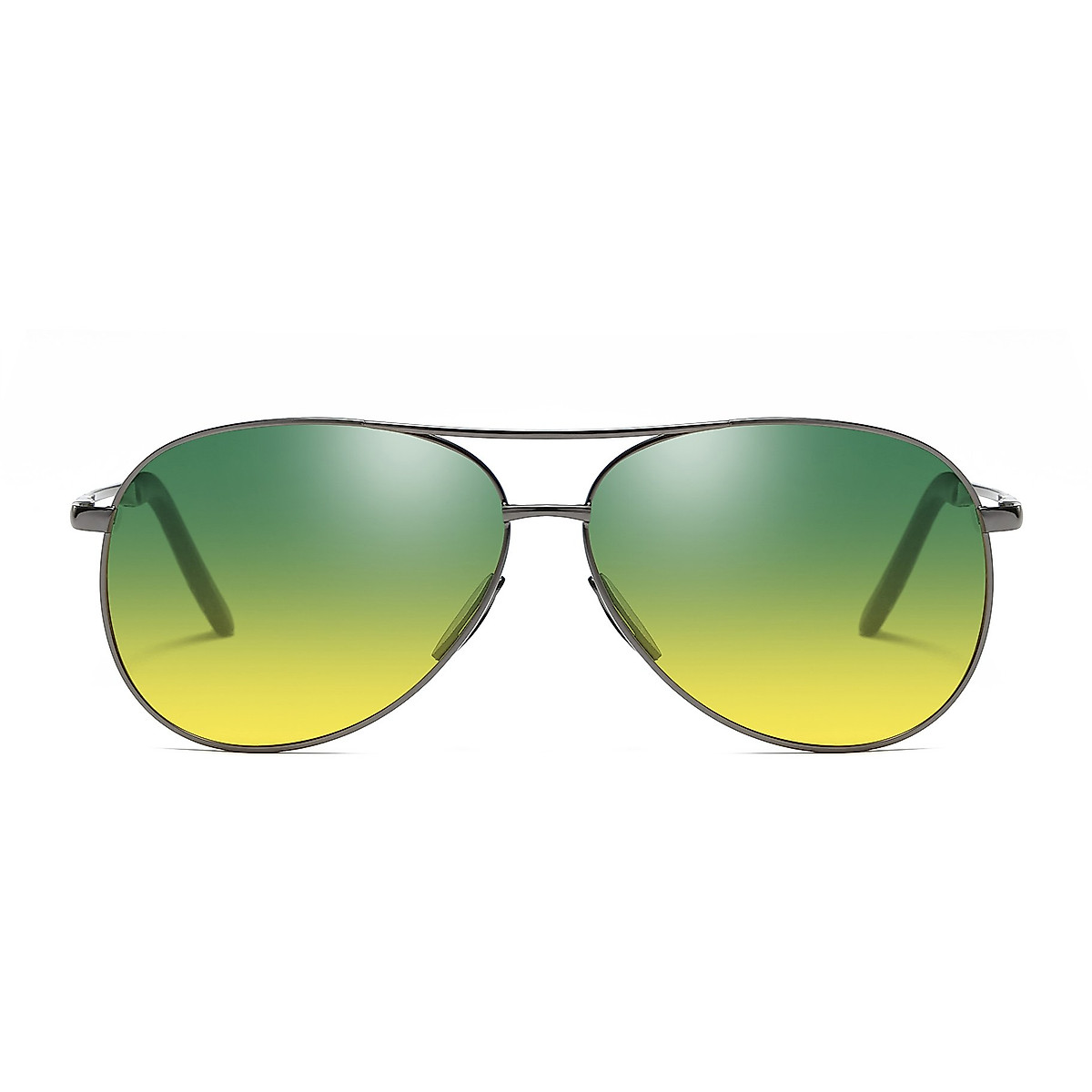 FEISEDY Night Driving Glasses Night Vision Aviator Anti Glare Eyewear for Men Women B2294