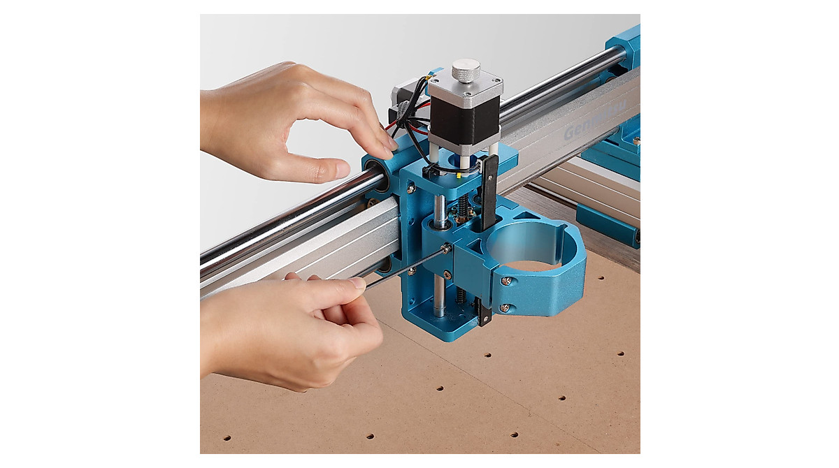 Genmitsu 65mm Aluminum CNC Spindle Mount for 4040-PRO & More
