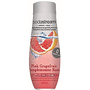 SodaStream Pink Grapefruit Zero Calorie Syrup, 14.8 Fluid Ounce
