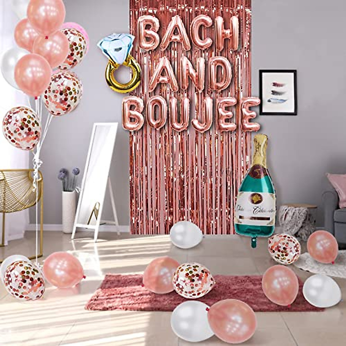 Bach and Boujee Bachelorette Party Decorations Kit
