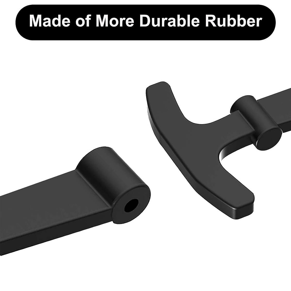 pakmee Cooler Lid Latches Replacement for Yeti Coolers, Made of Premium Hard Durable Rubber Also Compatible with RTIC Cooler