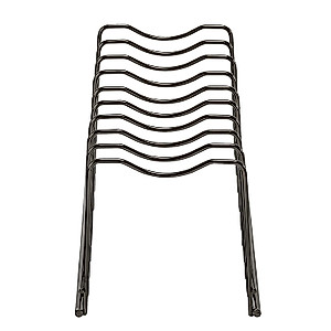 lonpute Pot Lid Organizer, Pot Lid Rack Holder, Rest Cutting Board, Bakeware, Pots & Pans, Serving Trays, Reusable Containers in Cabinet Pantry, Stainless Steel