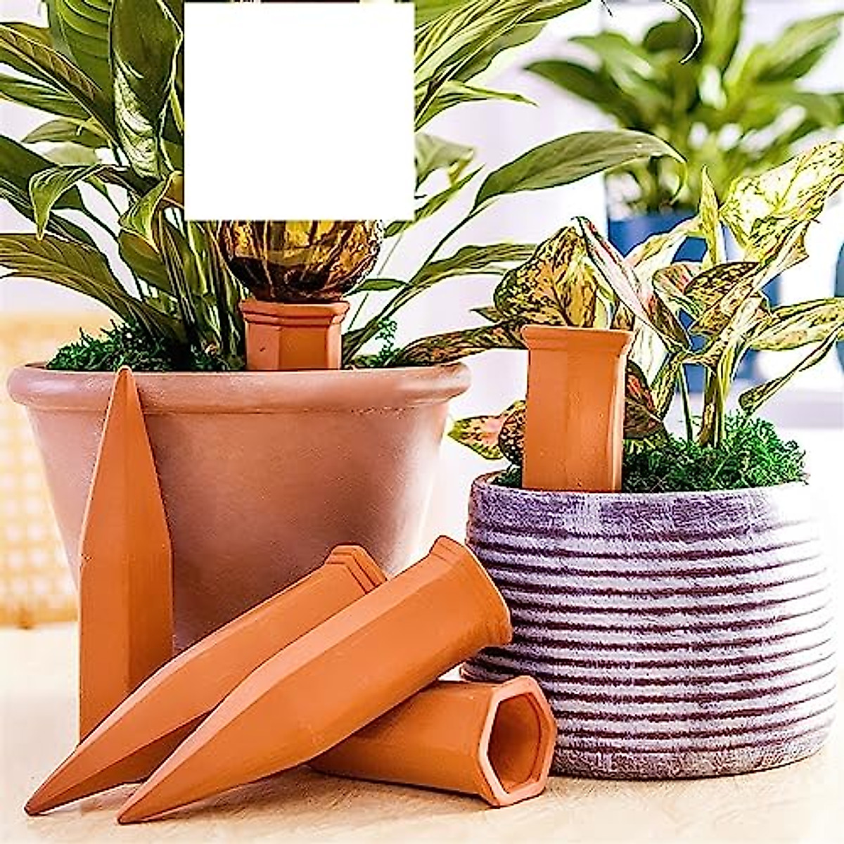 TENAGE Spray Bottle Automatic Plant Seepage Device Drip System Potted Water Self-watering Watering Can