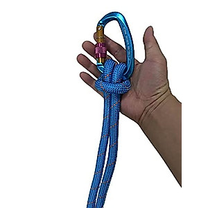 Zeluga ZL135RB 0.55in. x 125ft. Double Braid 8400 Lbs Breaking Strength No-Stretch Rope, Blue