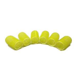 PRO CURLS 1-1/4” Self Grip Hair Rollers - 6 Count