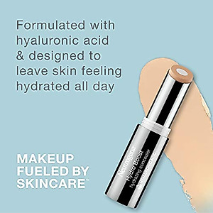 Neutrogena Hydro Boost Hydrating Concealer Stick for Dry Skin, Oil-Free, Lightweight, Non-Greasy and Non-Comedogenic Cover-Up Makeup with Hyaluronic Acid, 10/Fair, 0.12 Oz