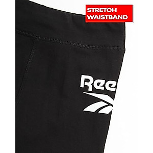 Reebok Girls' Legging Set - 3 Piece Performance Long Sleeve T-Shirt, Tee, and Leggings - Active Set for Toddlers/Girls, 2T-6X, Size 6, Semi Proud Pink