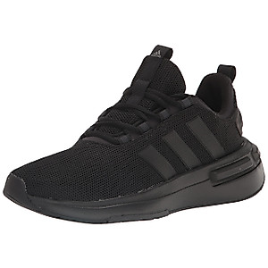adidas Men's Racer TR23 Sneaker, Black/Black/Carbon, 10
