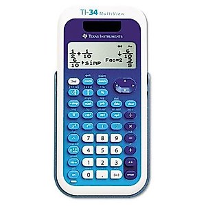 TEXTI34MULTIV - TI-34 MultiView Scientific Calculator