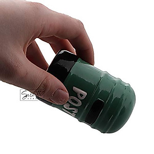 Ceramic Novelty Salt and Pepper Shaker Set - Mail Post