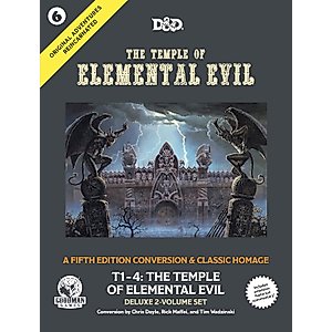 Goodman Games: Original Adventures Reincarnated #6: The Temple of Elemental Evil, Fully Playable Mega-Dungeon and Mini-Campaign