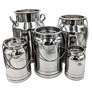 Stainless Steel Milk Can Totes (10 Quart)