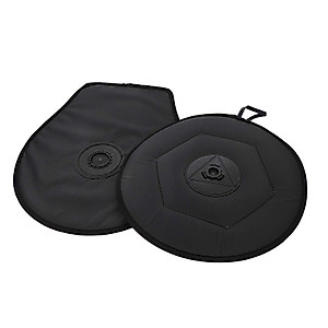 HEALLILY Swivel Seat Cushion 360° Rotating Car Seat Cushion Auto Swivel Cushion for Elderly or Those with Limited Mobility Black