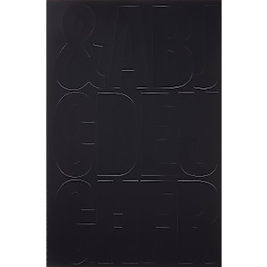 Headline Sign 32411 Stick-On Vinyl Letters, Black, 4-Inch