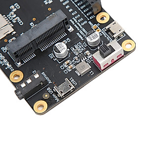 214 3G/4G LTE Base Hat for Raspberry Pi 4/3/2/B+ Models with The 40-pin GPIO Header,Computer Board to USB with SIM Card,up to 3 Amps