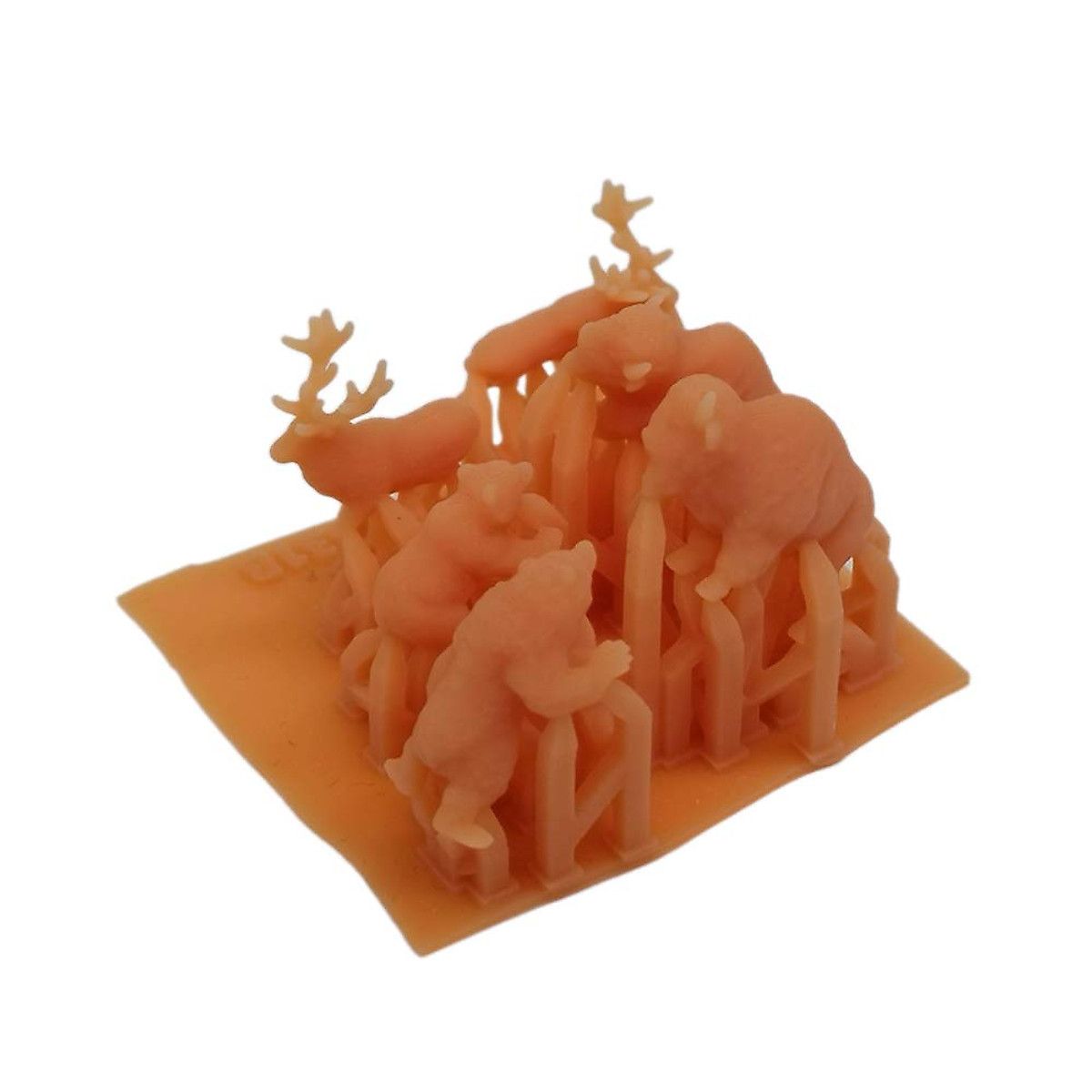 Outland Models Railroad Scenery American Frontier Wildlife 1:220 Z Scale