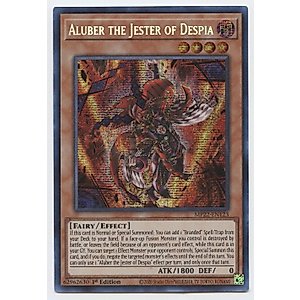 YU-GI-OH! Aluber The Jester of Despia - MP22-EN123 - Prismatic Secret Rare - 1st Edition