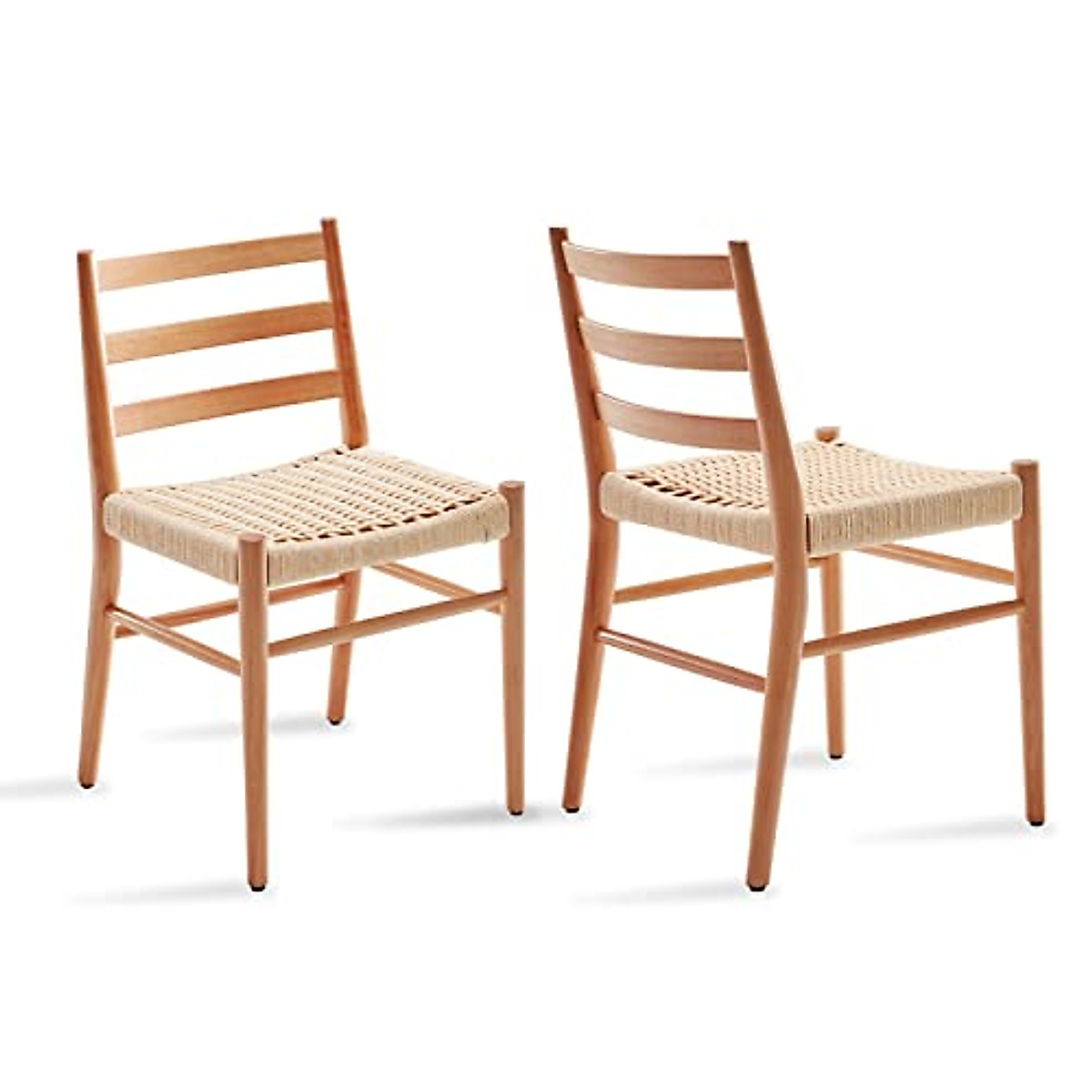 STARY Rattan Dining Room Chairs Set of 2 with Comfortable Woven Seat,Fully-Assembled