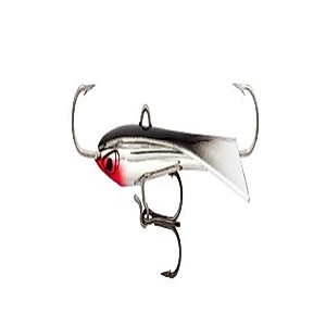 Rapala Snap Rap Hard Bait Lure, Freshwater, Size 06, 2 1/2" Length, Variable Depth, Chrome, Package of 1
