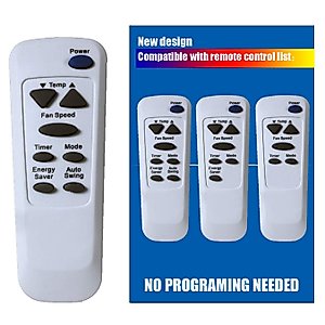 HA-414 Replacement for Friedrich Air Conditioner Remote Control 67302239 P67302239 AKB73015901 Works for UE08C13 UE10C33 UE12C33 US08C10 US08D10 US10C10 US10C30