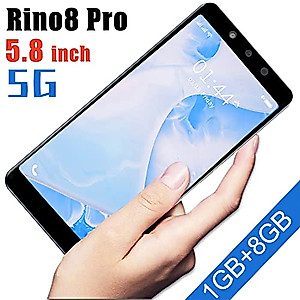 Unlocked Cell Phones, Android 10.0 1080P HD Camera Smart Phone, 1+8GB RAM, Fingerprint Unlocked Smartphones, 5.8inch Touch Screen Dual SIM Card Mobile Cell Phone for Father Mother Birthdays Gift, Blue