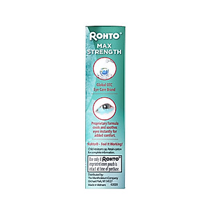Rohto Maximum Redness Relief Cooling Eye Drops (Pack of 4)Q