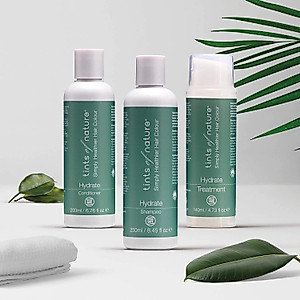 Tints of Nature Natural and Organic Hydrate Shampoo, Intensely Hydrating, Vegan, 1 x 250ml